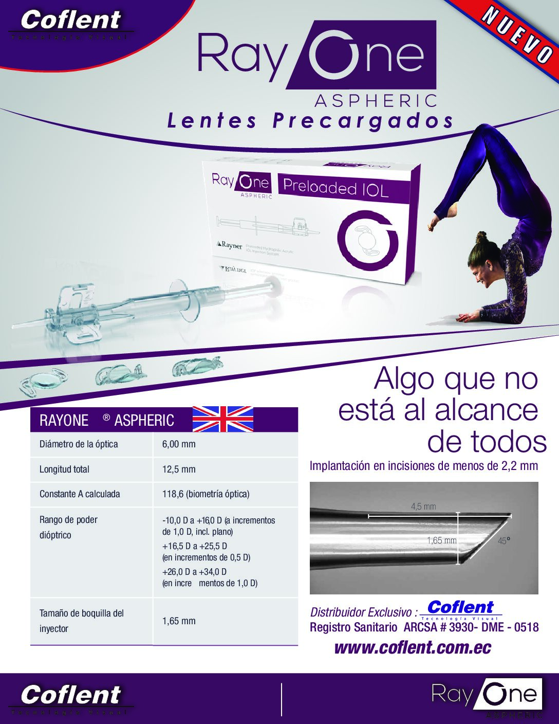 Rayone Asférico - Coflent Oftalmología en Ecuador